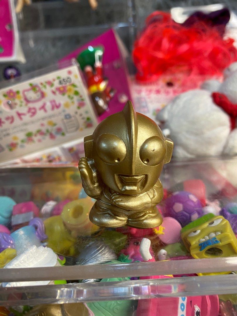 Ultraman Finger Puppet Gold, Hobbies & Toys, Toys & Games on Carousell