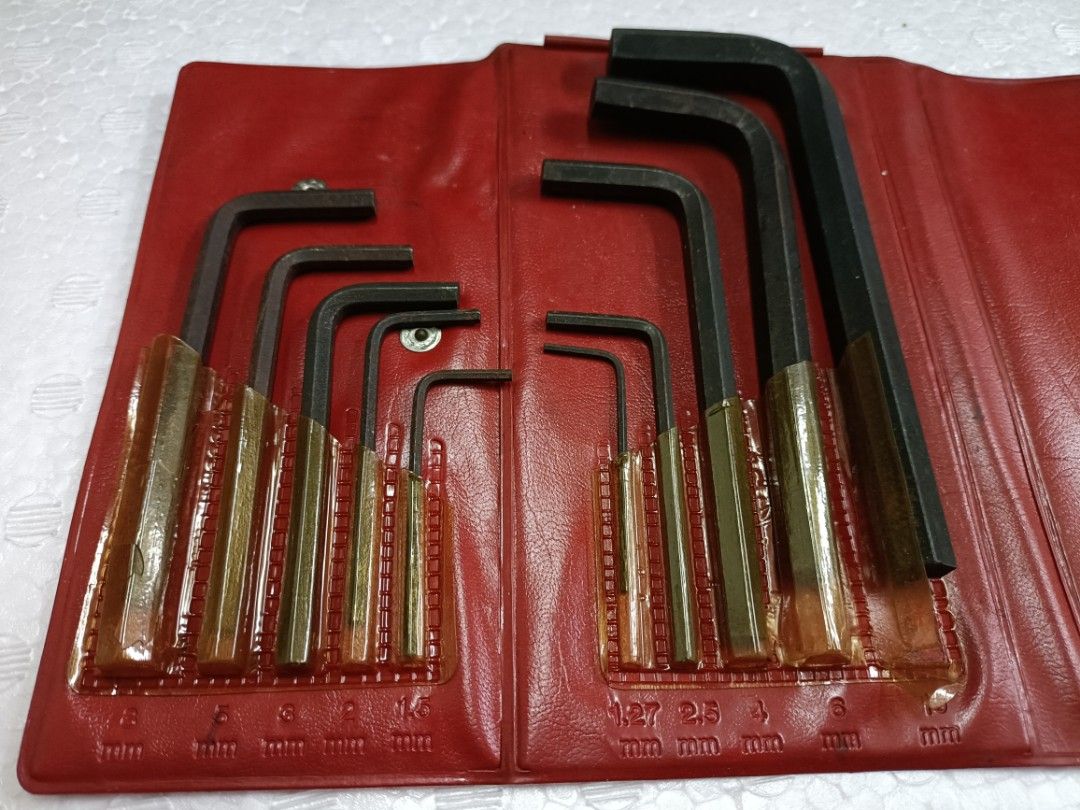 Unbrako 10 In 1 Hex Wrench Allen Key, Furniture & Home Living, Home ...