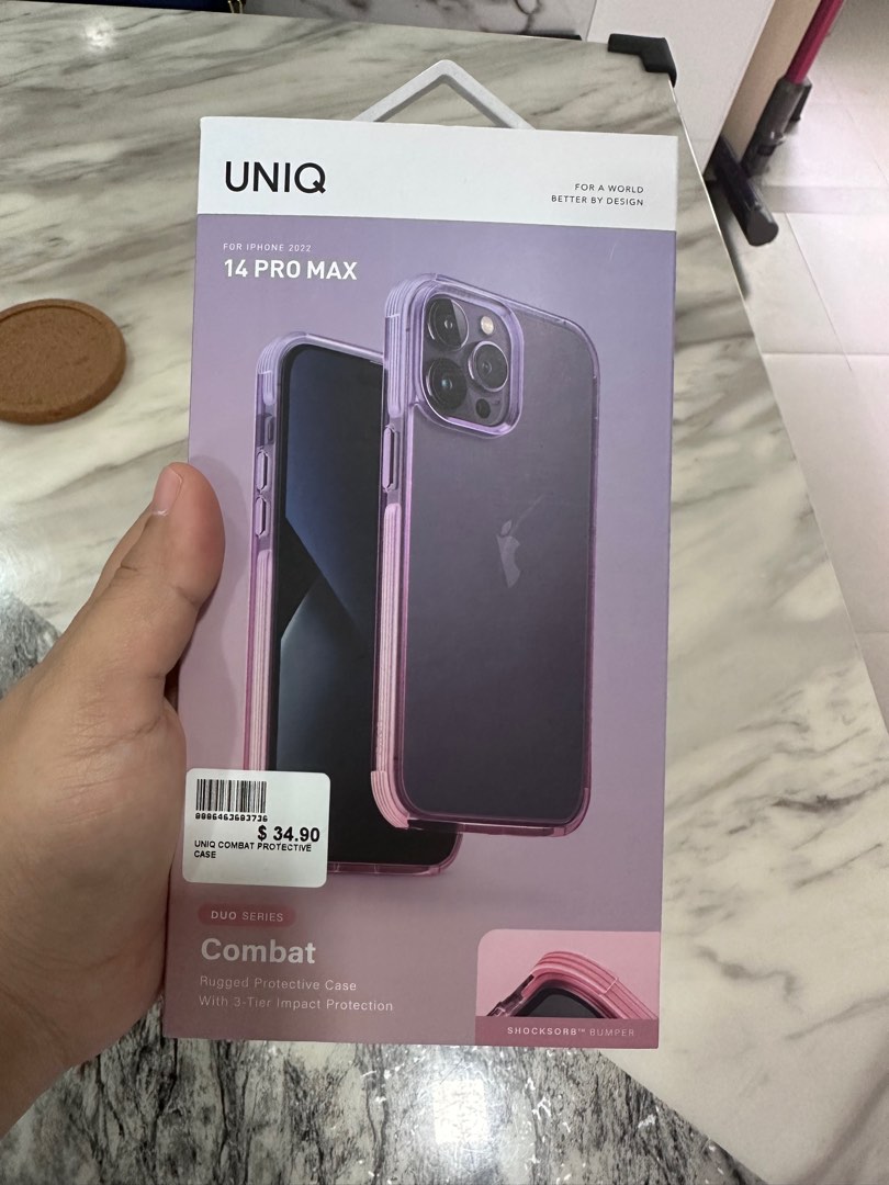 Uniq combat iPhone 14 Pro Max, Mobile Phones & Gadgets, Mobile & Gadget ...