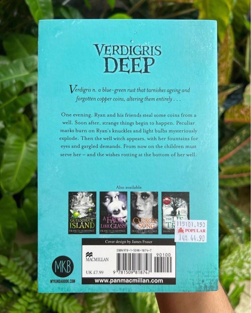 Verdigris Deep - RRP RM44.90, Hobbies & Toys, Books & Magazines, Storybooks on Carousell