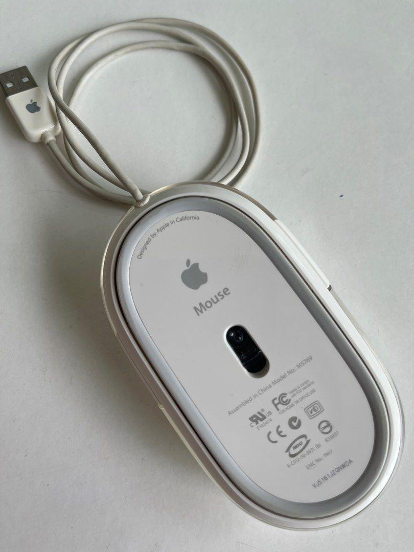 Vintage Apple USB Mouse, Computers & Tech, Parts & Accessories, Mouse ...