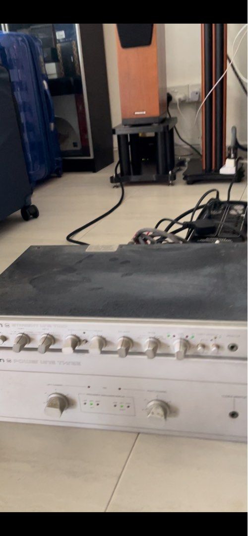 Vintage Crown Power Line 3 & Amcron straight line 2 PreAmp, Audio ...