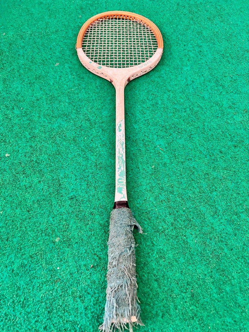 Vintage Grays of Cambridge Wooden Squash Racket, Sports Equipment ...