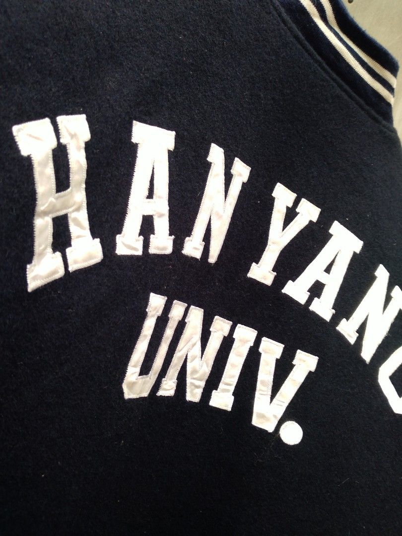 Vintage hanyang university jacket, Men's Fashion, Coats, Jackets and ...