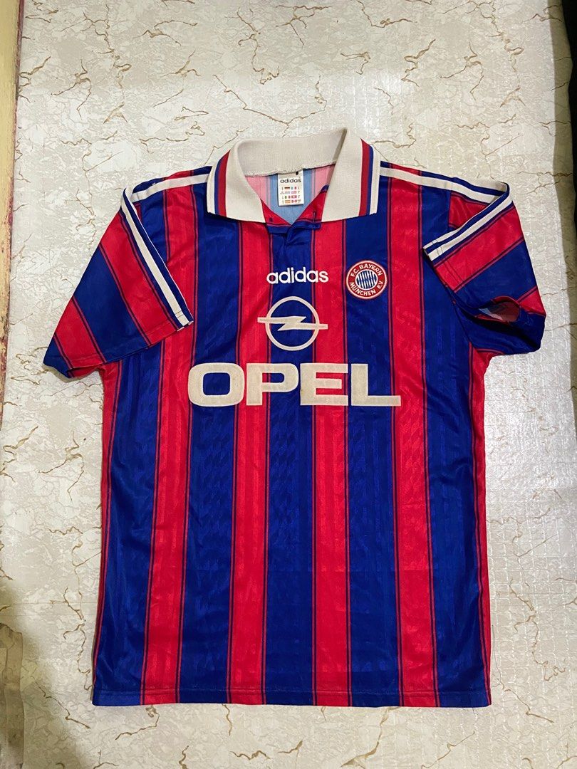 Vintage opel bayern munchen football jersey on Carousell