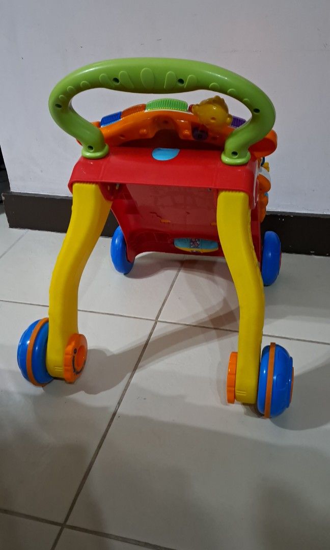 Vtech sit to stand push walker, Babies & Kids, Infant Playtime on Carousell