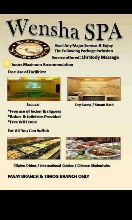 4 PCS WENSHA SPA GC, Tickets & Vouchers, Vouchers on Carousell