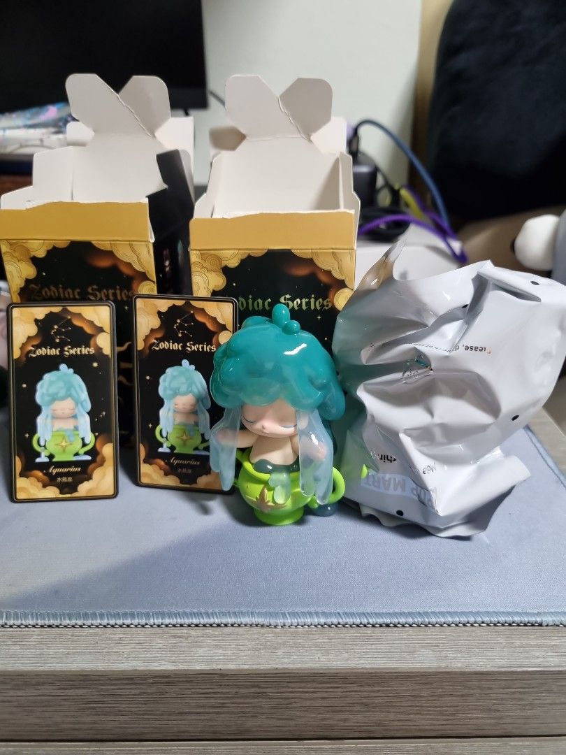 WTS Pop Mart Dimoo Zodiac Series Aquarius, Everything Else on Carousell