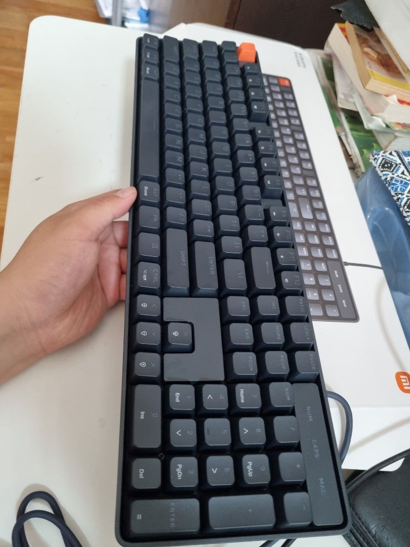 Xiaomi Mechanical Keyboard Red Switch (Ergonomic), Computers & Tech ...