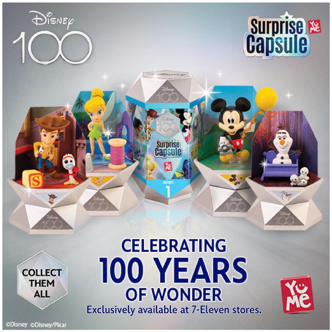 YUME-Disney 100 Surprise Capsule (1 set of 12 capsules), Everything ...
