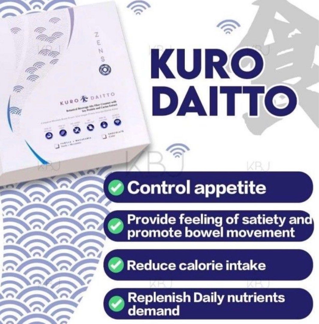 Zenso daitto (food replacement), Health & Nutrition, Health Supplements ...