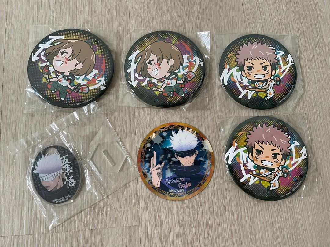 ($0.80 each) official jjk Jujutsu kaisen merch, Hobbies & Toys ...