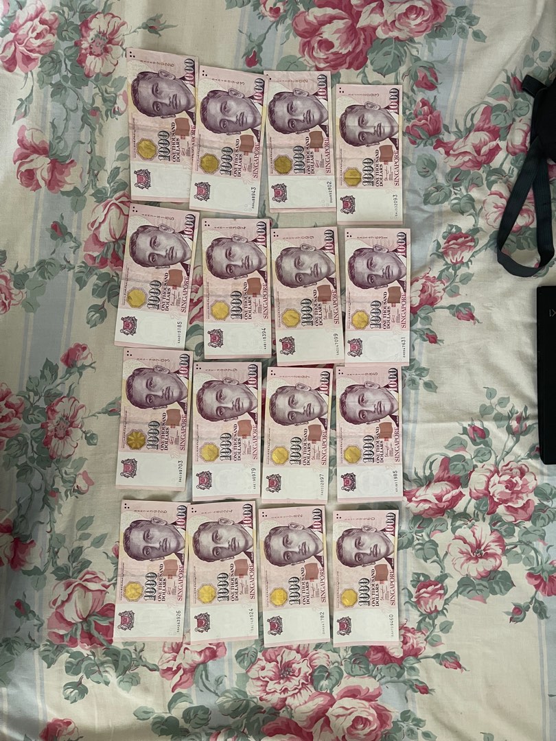 Limited 1000 1k Singapore dollar notes for sale, Hobbies & Toys ...