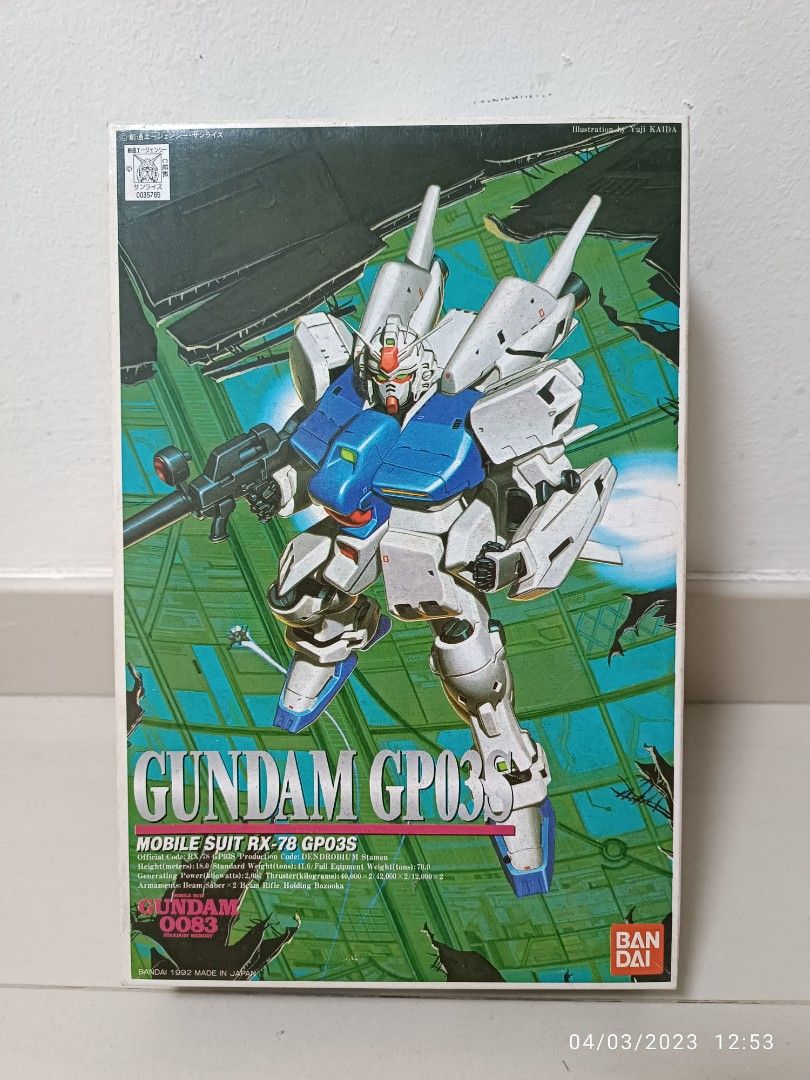 1/144 Vintage Gundam kit - GP03S, Hobbies & Toys, Toys & Games on Carousell