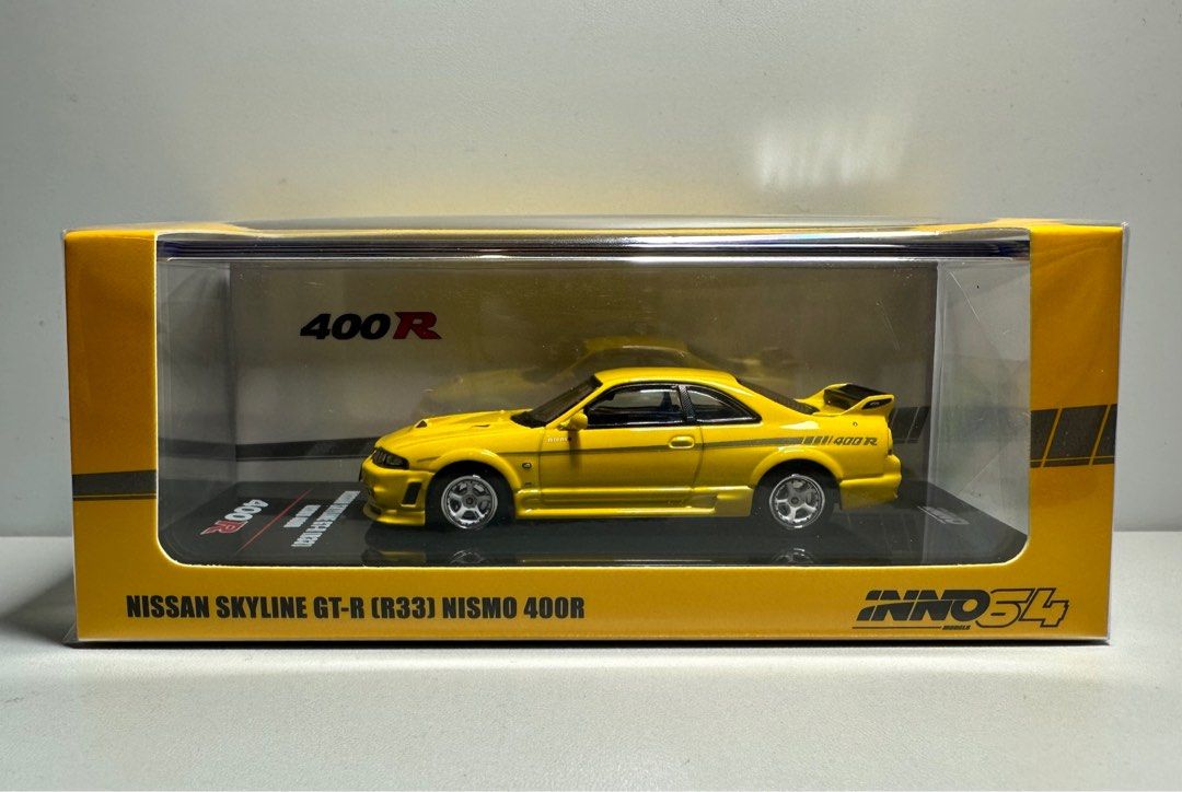 1/64 1:64 Inno64 Inno Nissan GTR R33 400R 車仔 模型車, 興趣及遊戲, 玩具 & 遊戲類 ...