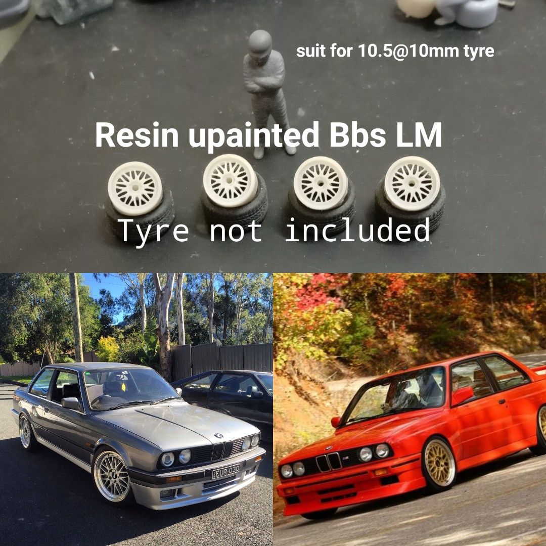 1/64 Resin BBS LM rim for hotwheels tomica, Hobbies & Toys, Toys ...