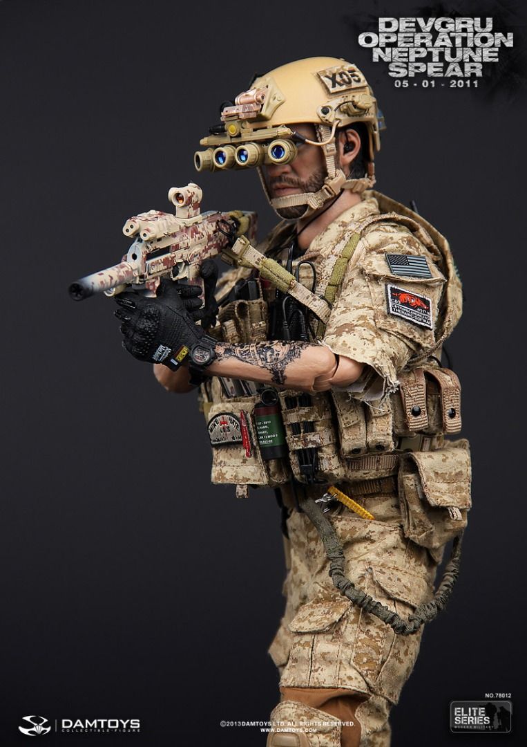 DAMTOYS 78012 DEVGRU Operation Neptune Spear (Édgar Ramírez in Zero ...