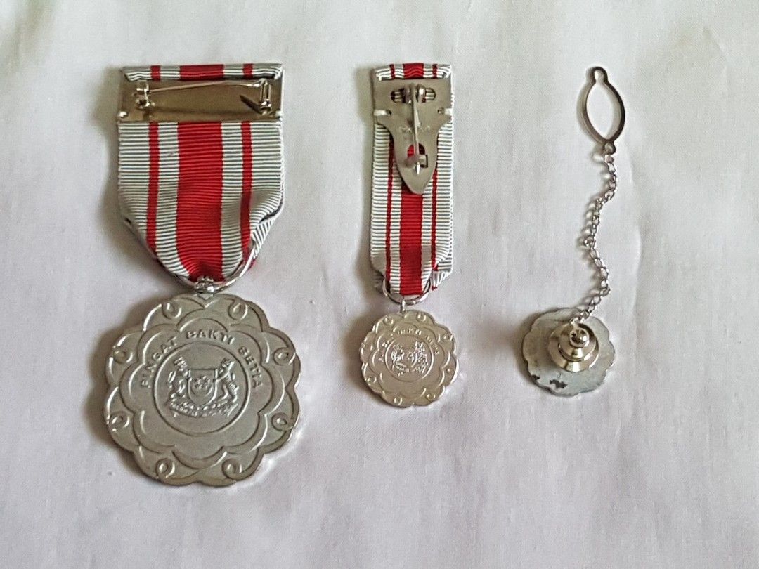 1997 National Day Awards Pingat Bakti Setia (The Long Service Medal ...