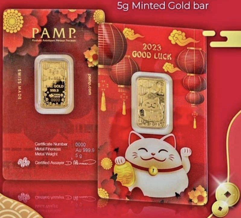 2023 Pamp Gold Bar, Hobbies & Toys, Memorabilia & Collectibles ...