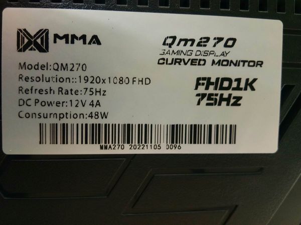 27"IPS MMA MONITOR BRANDNEW, Computers & Tech, Parts & Accessories ...