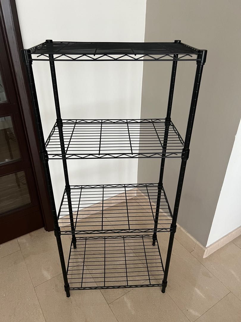 4 layer metal rack, Furniture & Home Living, Furniture, Shelves ...