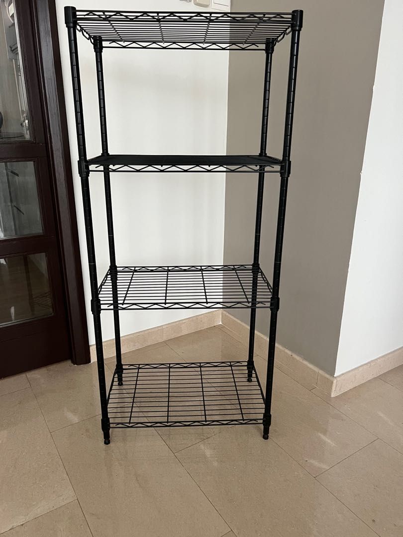 4 layer metal rack, Furniture & Home Living, Furniture, Shelves ...
