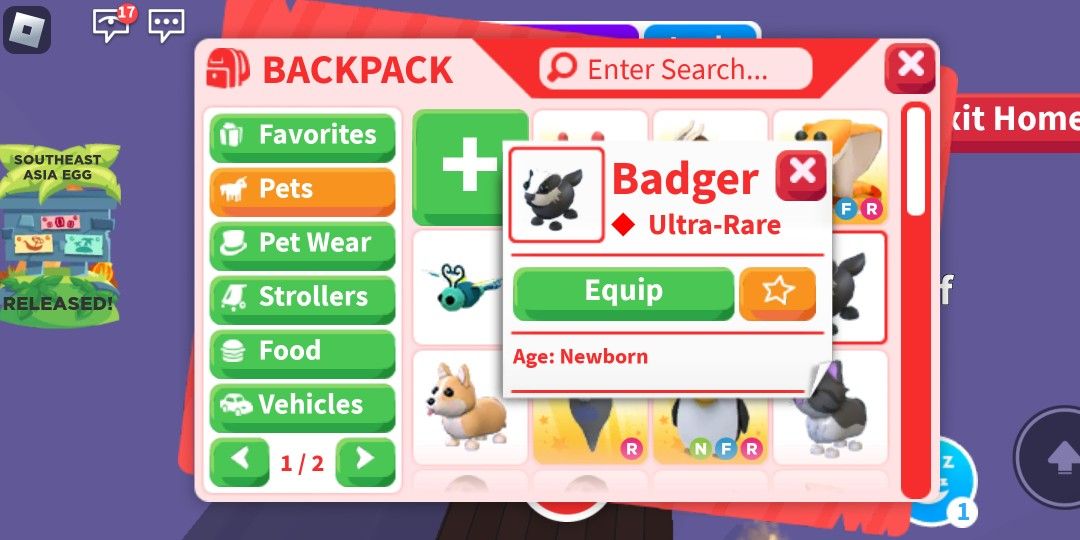 Adopt Me, Ultra Rare Pets Collection!!, Video Gaming, Video Games ...