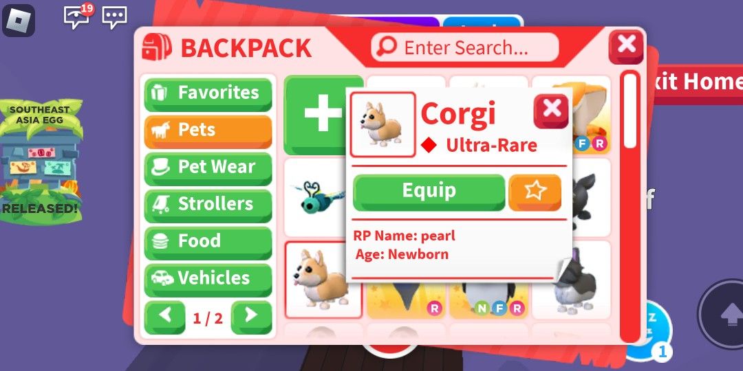 Adopt Me, Ultra Rare Pets Collection!!, Video Gaming, Video Games ...