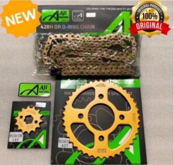 Aji Racing 428 H RS150R GTR150 CBR150 WINNERX *3 IN 1* (ORING CHAIN ...