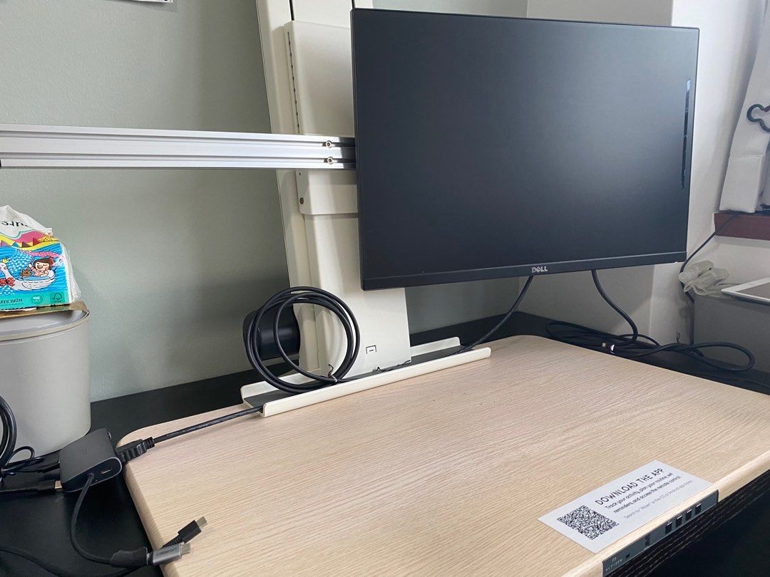 Altizen Pro Dual Monitor Vesa Adapter Sit Stand Desk Height Adjustable ...