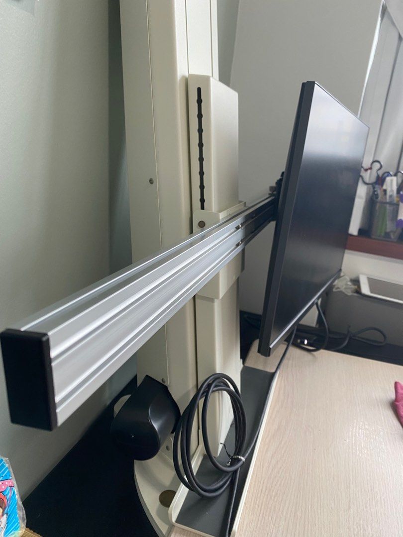 Altizen Pro Dual Monitor Vesa Adapter Sit Stand Desk Height Adjustable ...