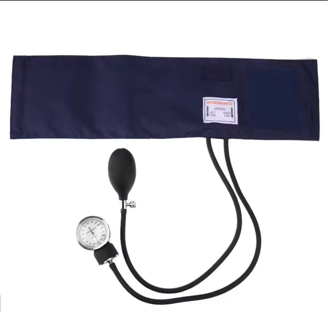 Aneroid Sphygmomanometer Blood Pressure Measure Device Kit Cuff ...