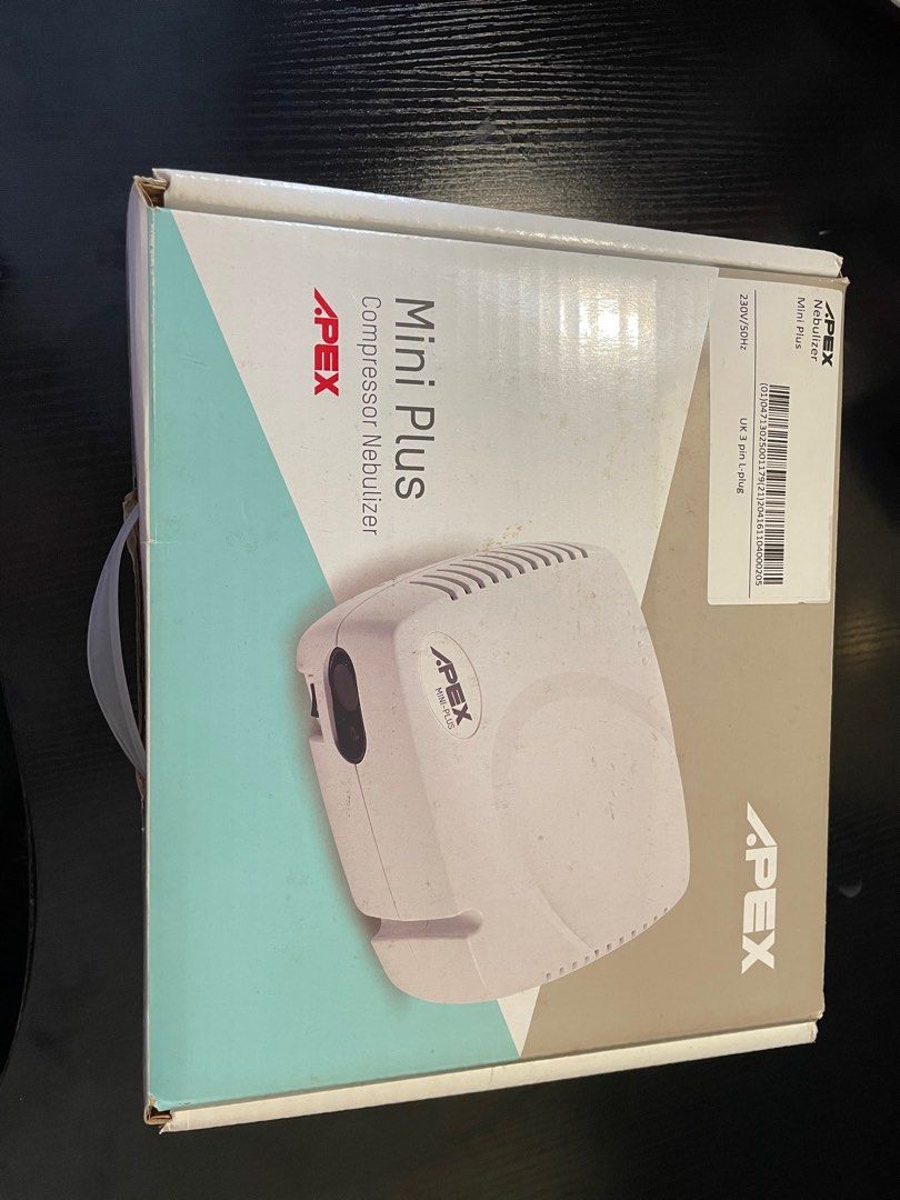 Apex Mini Plus compressor nebuliser, Health & Nutrition, Medical ...