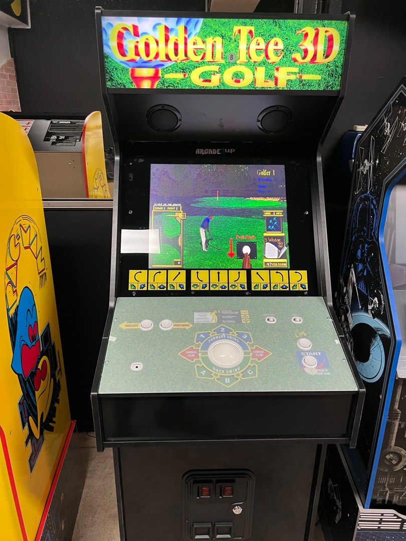 Arcade 1up Golden tee 3d, Video Gaming, Video Games, Others on Carousell