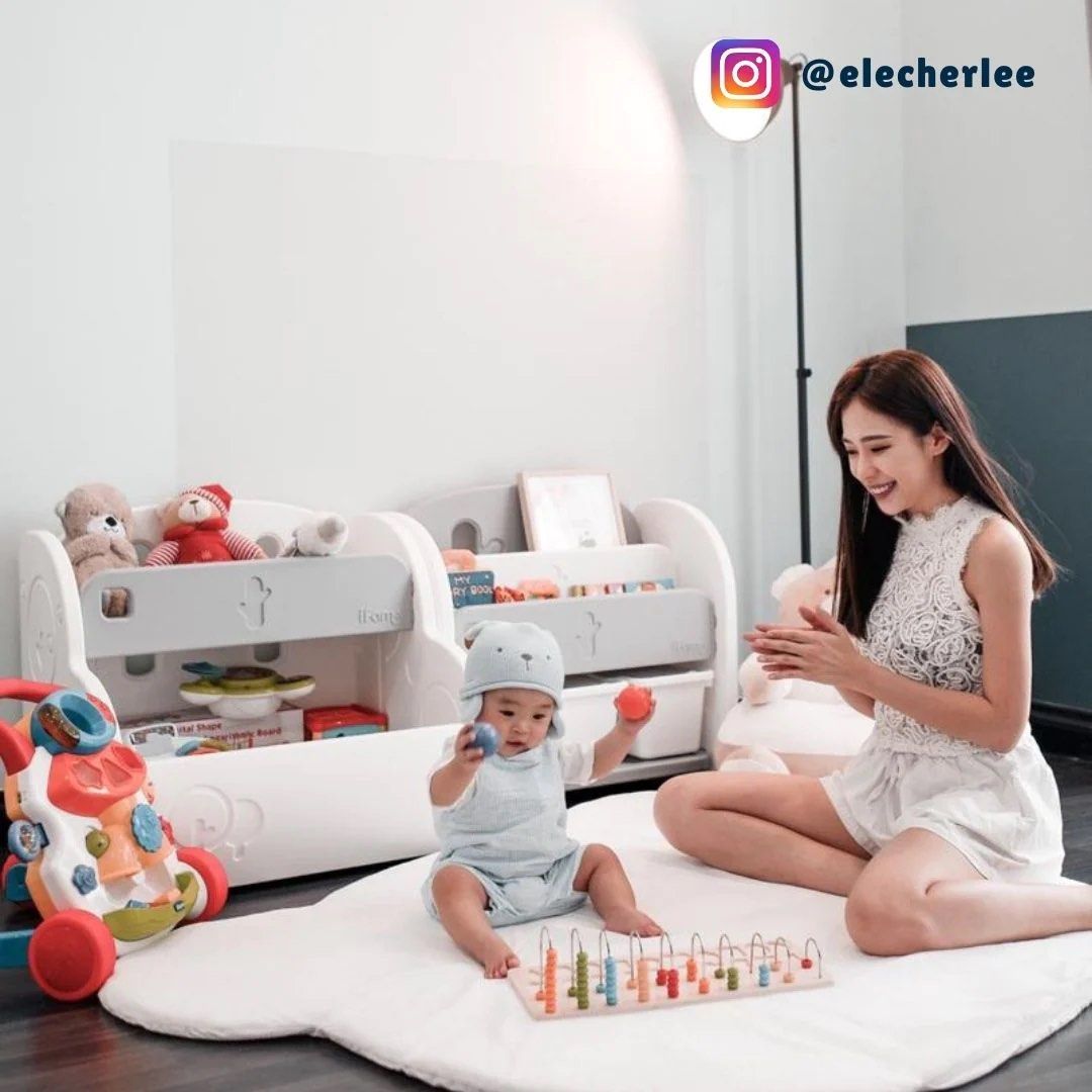 Ardetek ifam Easy Double Storage Organizer, Babies & Kids, Baby Nursery ...