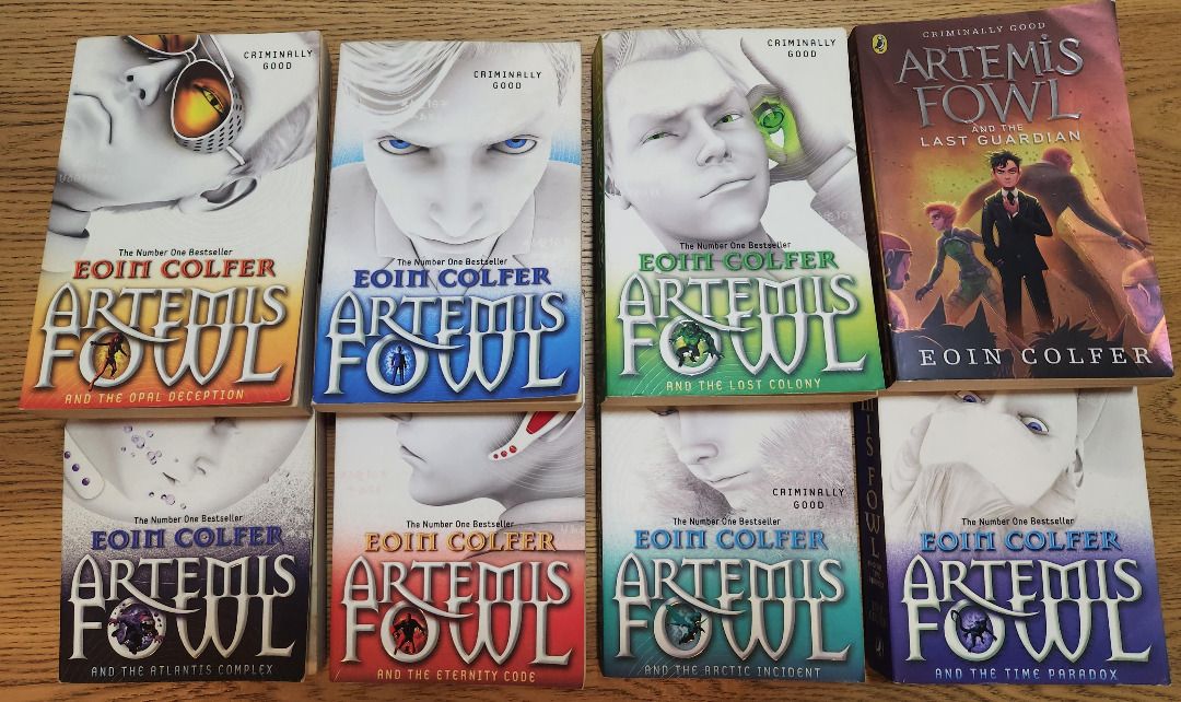 Artemis Fowl full set of 8 books, Hobbies & Toys, Books & Magazines ...