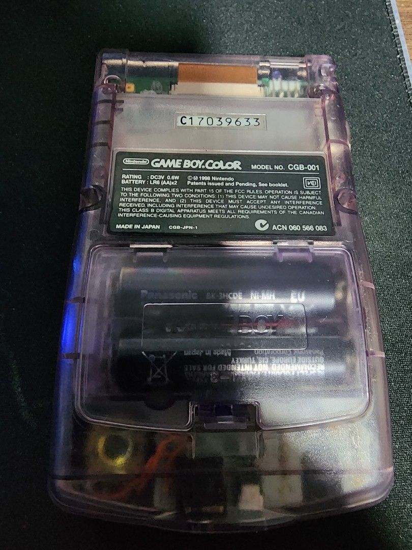 Atomic purple Gameboy color Japan., Video Gaming, Video Game Consoles ...