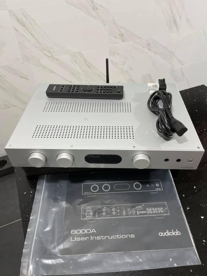 Audiolab 6000A >(Paradigm PDR-80 (Active Subwoofer)> mission-M31i ...
