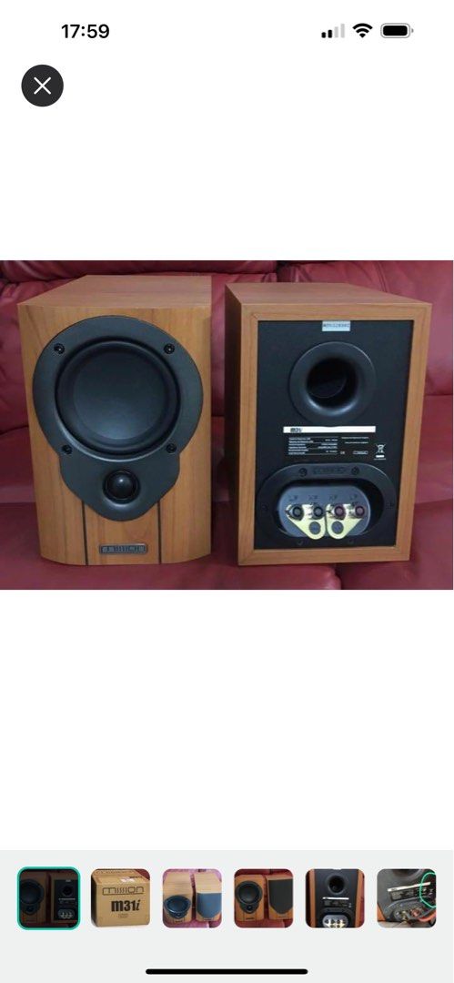 Audiolab 6000A >(Paradigm PDR-80 (Active Subwoofer)> mission-M31i ...
