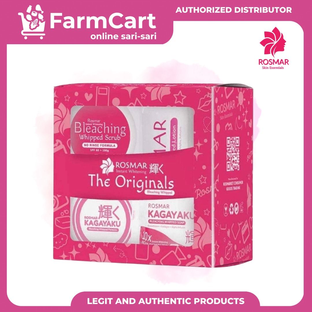 Authentic Rosmar Skin Essentials The Originals 4-in-1 Mini Set, Beauty ...