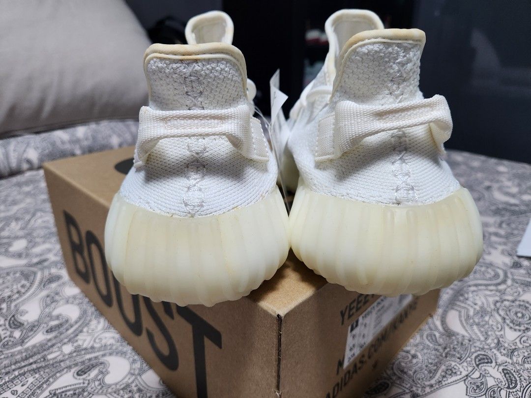 Authentic Yeezy Triple White 350 V2, Luxury, Sneakers & Footwear on ...
