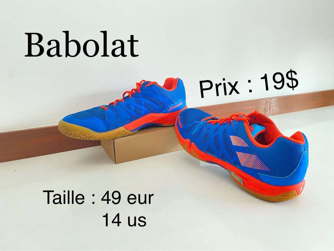 Babolat shoe, Men's Fashion, Footwear, Casual shoes on Carousell