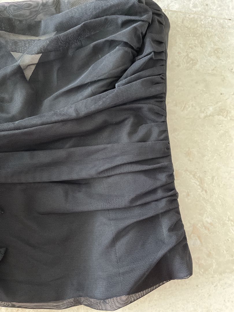 BCBG Blackpink black lace corset top, Women's Fashion, Tops, Other Tops on Carousell