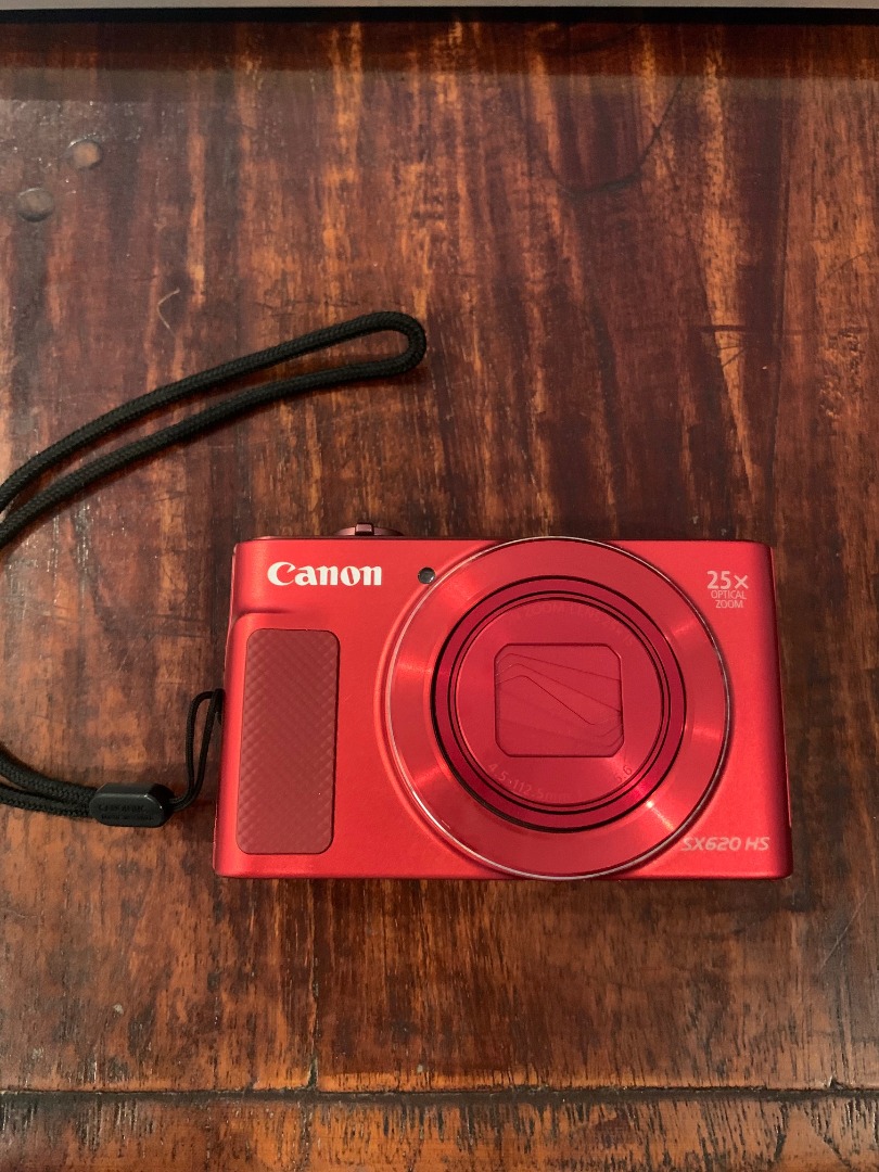 Beautiful shiny red Canon classic PowerShot SX620 HS, Photography ...