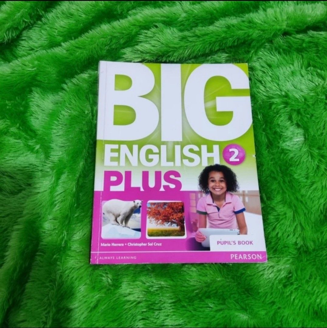 Big English 2 plus pupils book pearson original preloved, Buku & Alat Tulis, Buku Pelajaran di ...