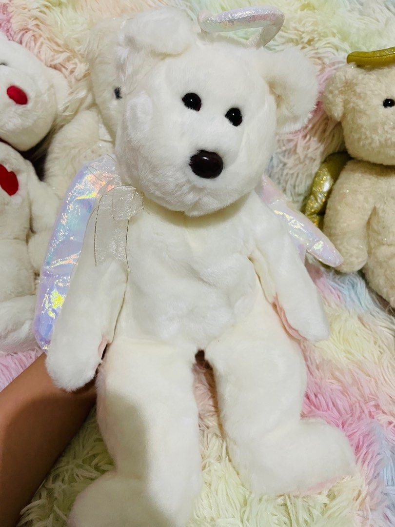 BIG SIZE ORIGINAL TY BEAR, Hobbies & Toys, Toys & Games on Carousell