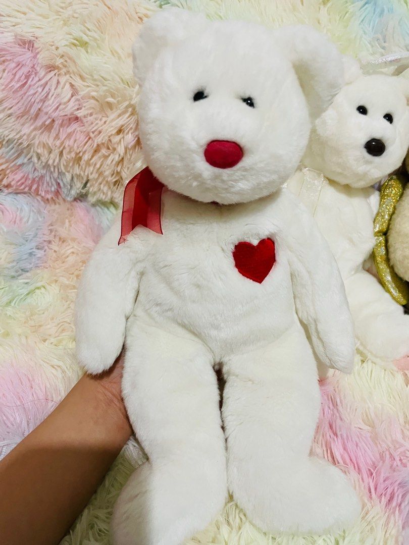 BIG SIZE ORIGINAL TY BEAR, Hobbies & Toys, Toys & Games on Carousell