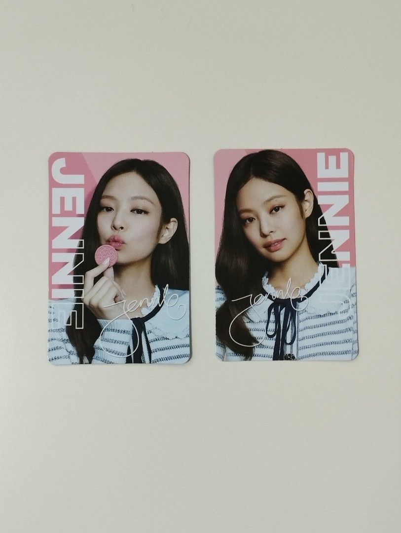BLACKPINK Oreo - Jennie #02 and #07 Photocard, Hobbies & Toys ...