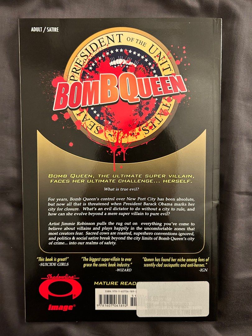 Bomb Queen Vol. 6 - Time Bomb, Hobbies & Toys, Books & Magazines ...
