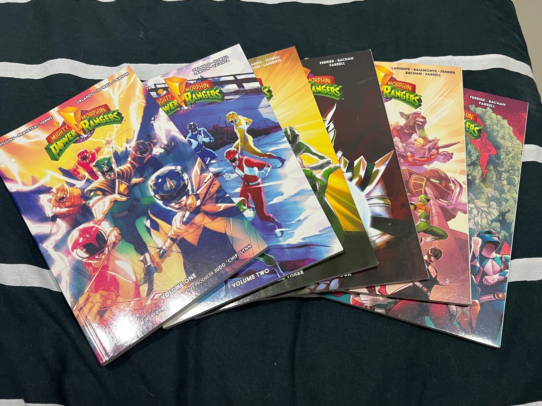Boom tpb power rangers comics set of 6 MMPR, Hobbies & Toys, Books ...